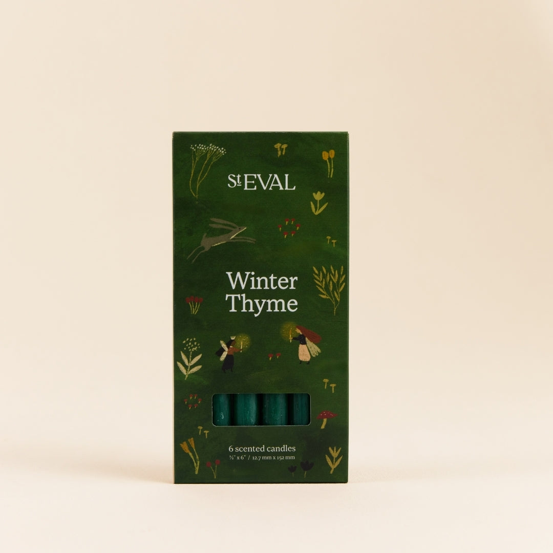 Winter Thyme, Mini Fragranced Festive Candles– St Eval