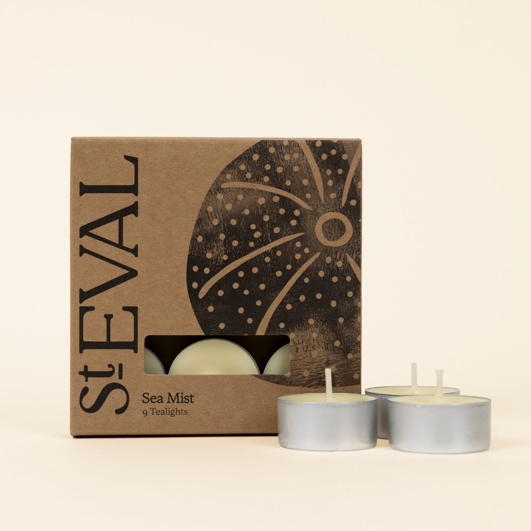 Sea Mist, Scented Tealights– St Eval