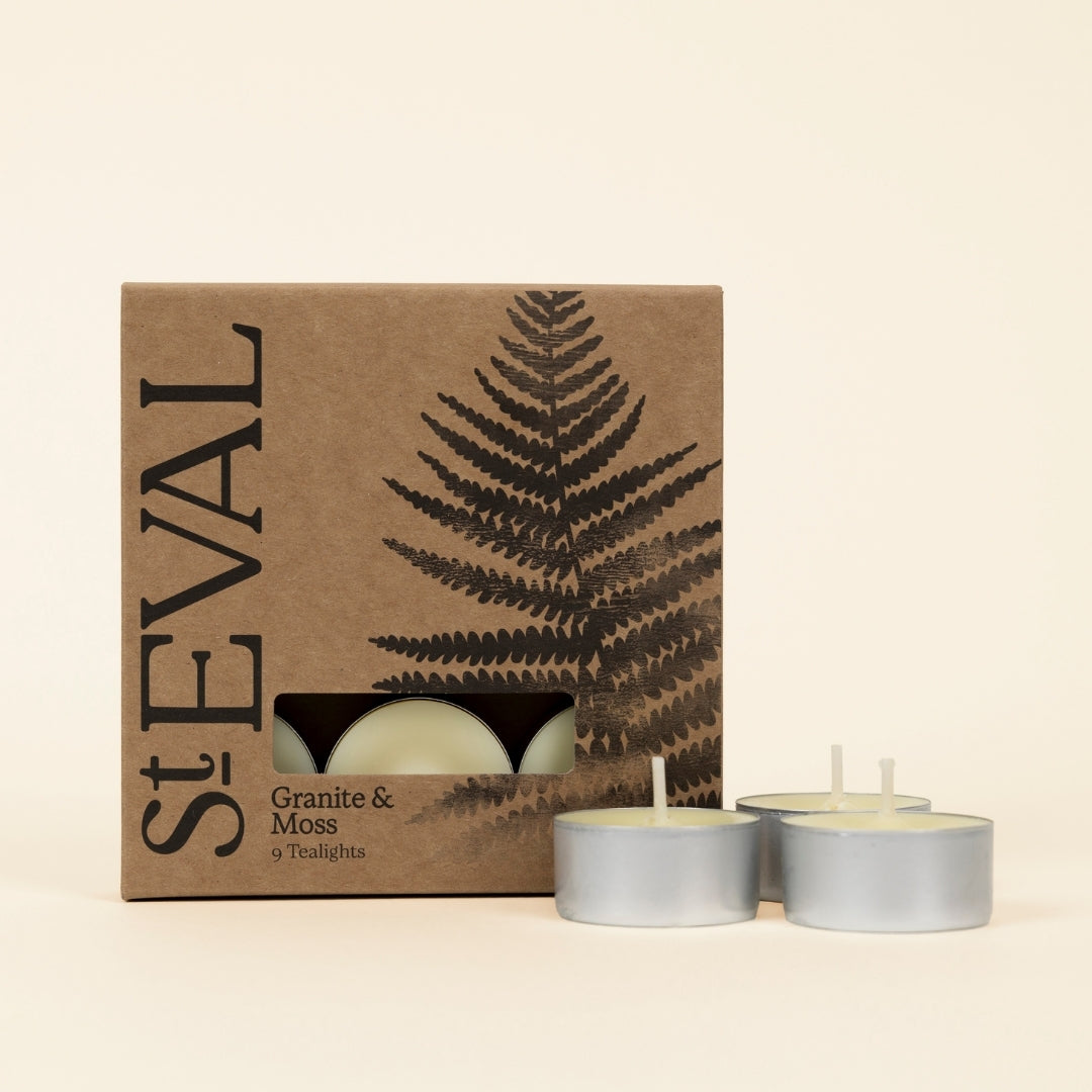 Granite & Moss, Scented Tealights– St Eval