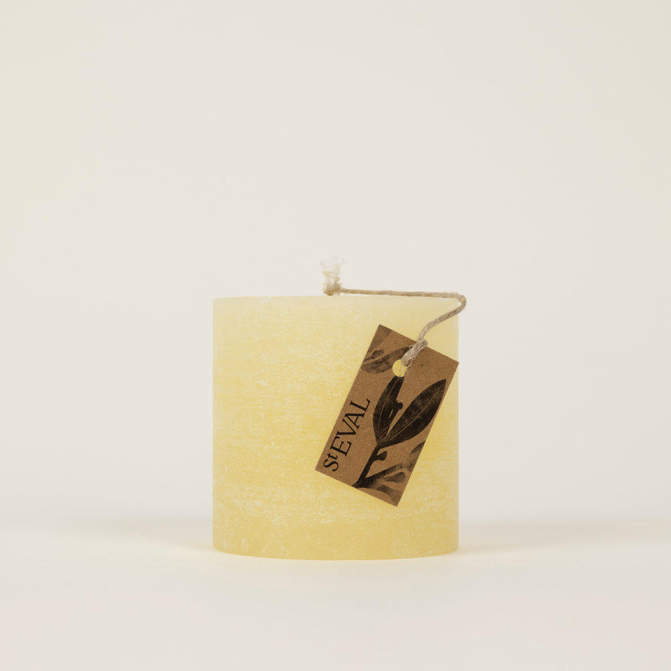 Bay & Rosemary, 3" x 3" Pillar Candle – ST. EVAL