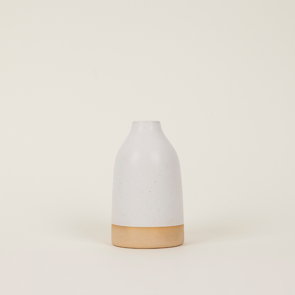 White Speckle, Ceramic Diffuser Bottle – ST. EVAL