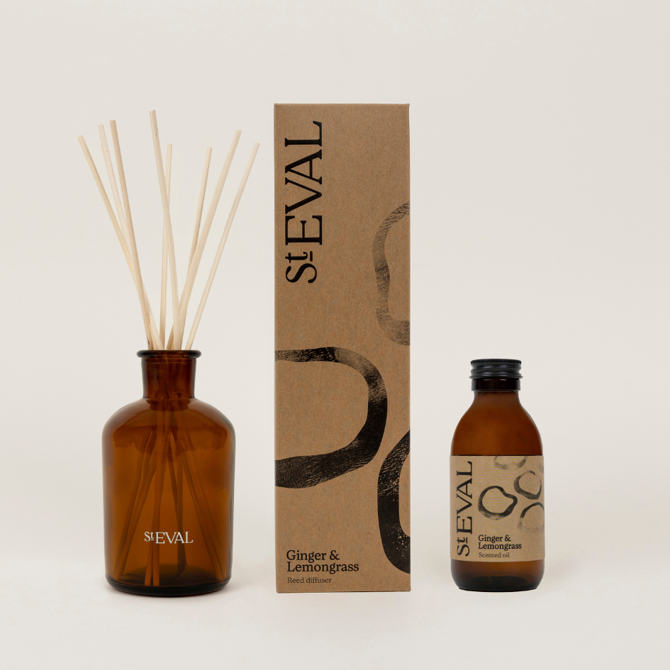 Ginger & Lemongrass, Reed Diffuser – ST. EVAL