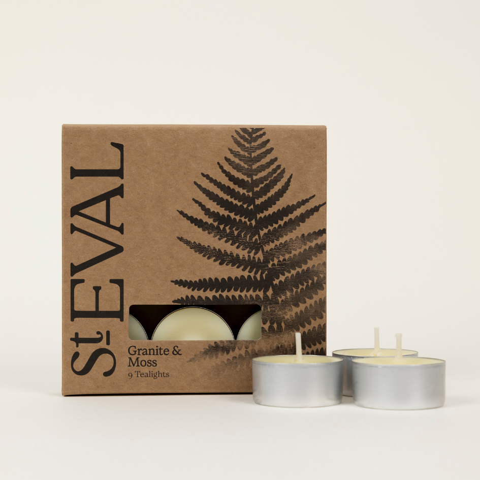 Granite & Moss, Scented Tealights – ST. EVAL