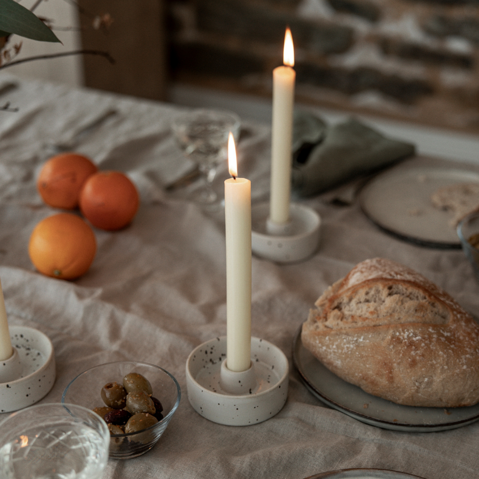 Ivory 7/8"x12" Advent Candles– St Eval