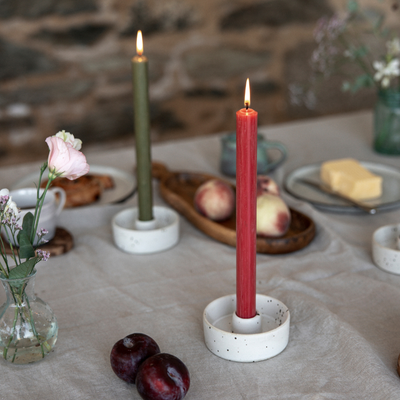 Pink 7/8" x 10" Dinner Candles, box of 12– St Eval