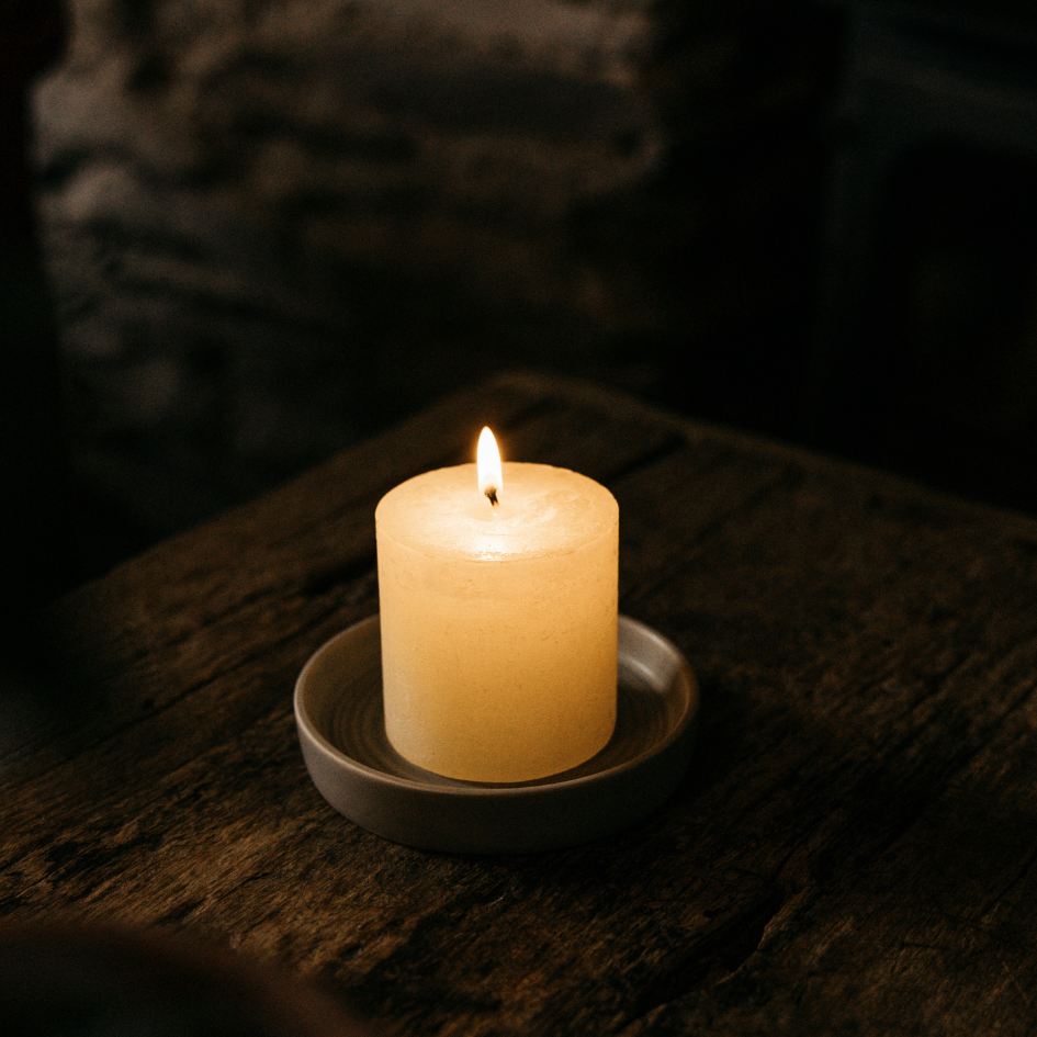 Sea Mist, Scented 3” x 3” Pillar Candle – ST. EVAL