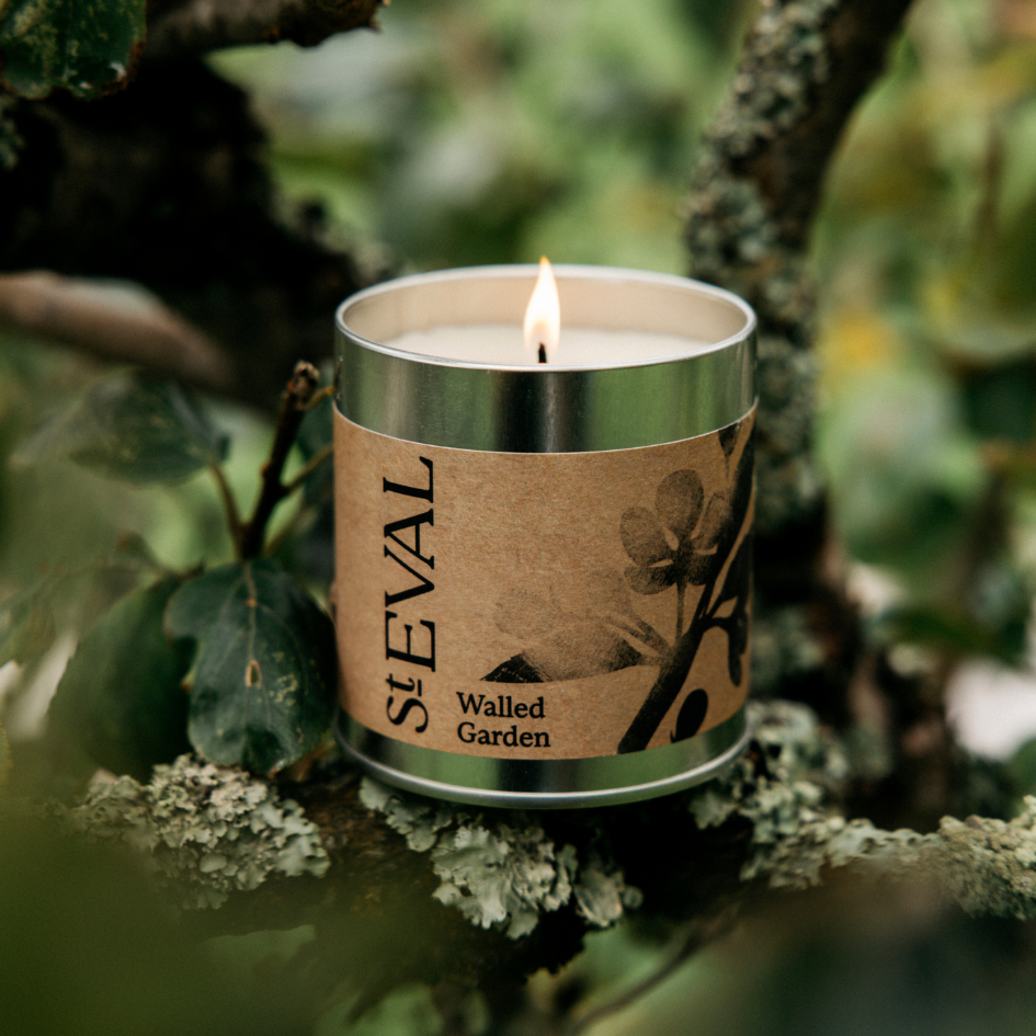 Walled Garden, Scented Tin Candle– St Eval