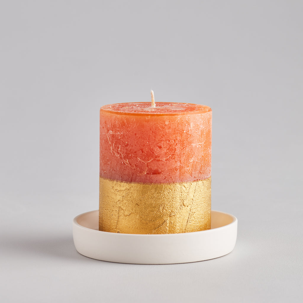 White Candle Plate, Small – ST. EVAL